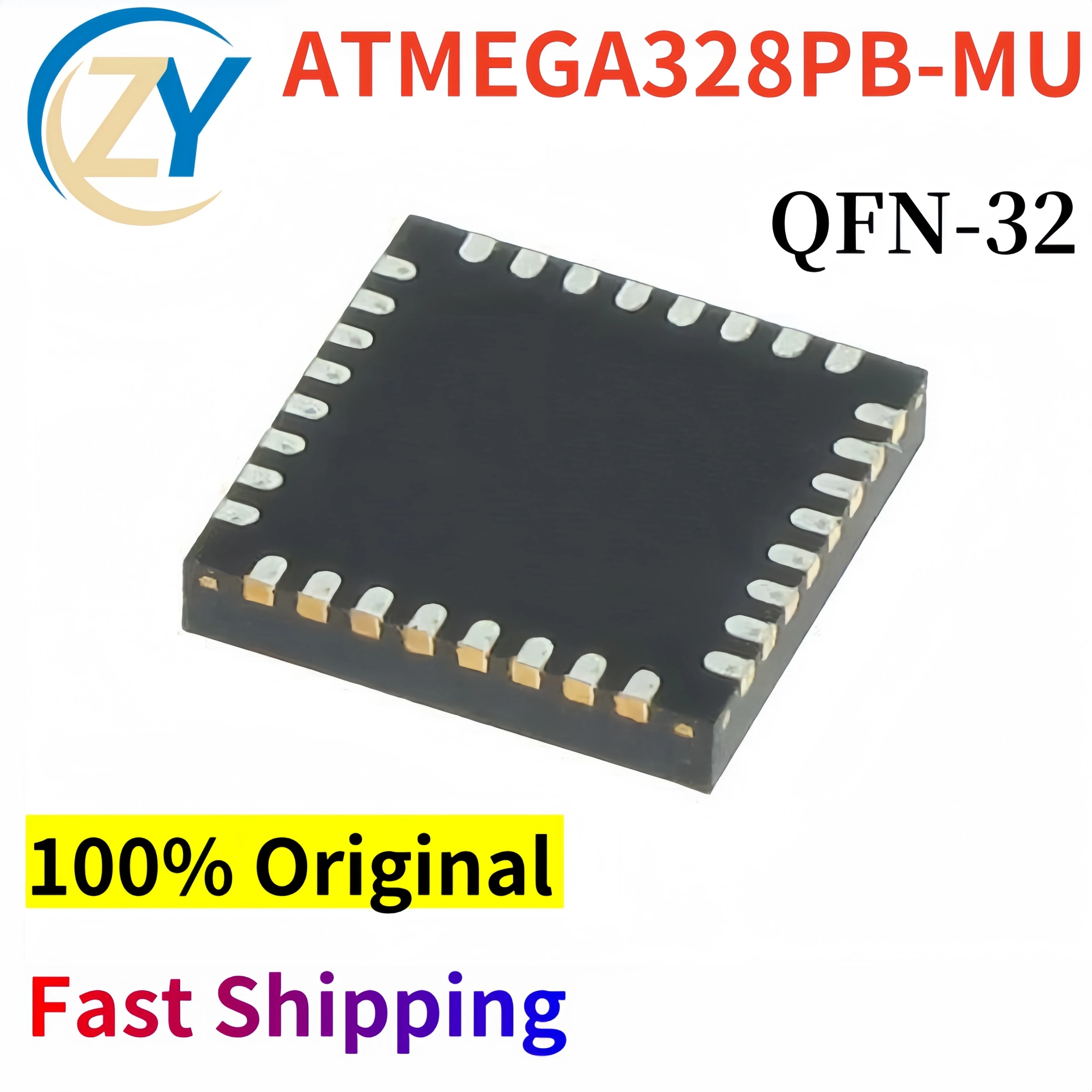 2pcs-ATMEGA328PB-MU-8-Bits-MCU-ATMEGA328PB-20MHz-QFN32-100-Original-In ...