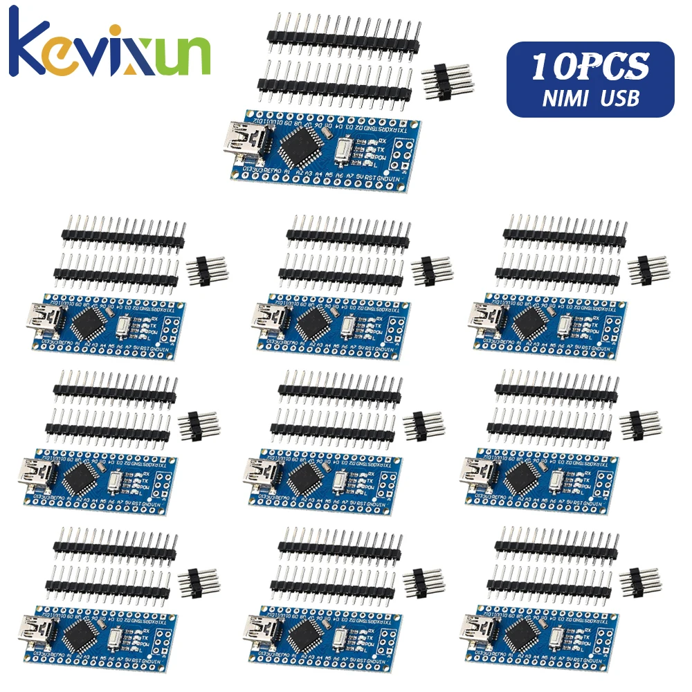 1-10pcs-MINI-USB-For-Nano-V3-0-ATmega328P-CH340G-Micro-controller-board ...