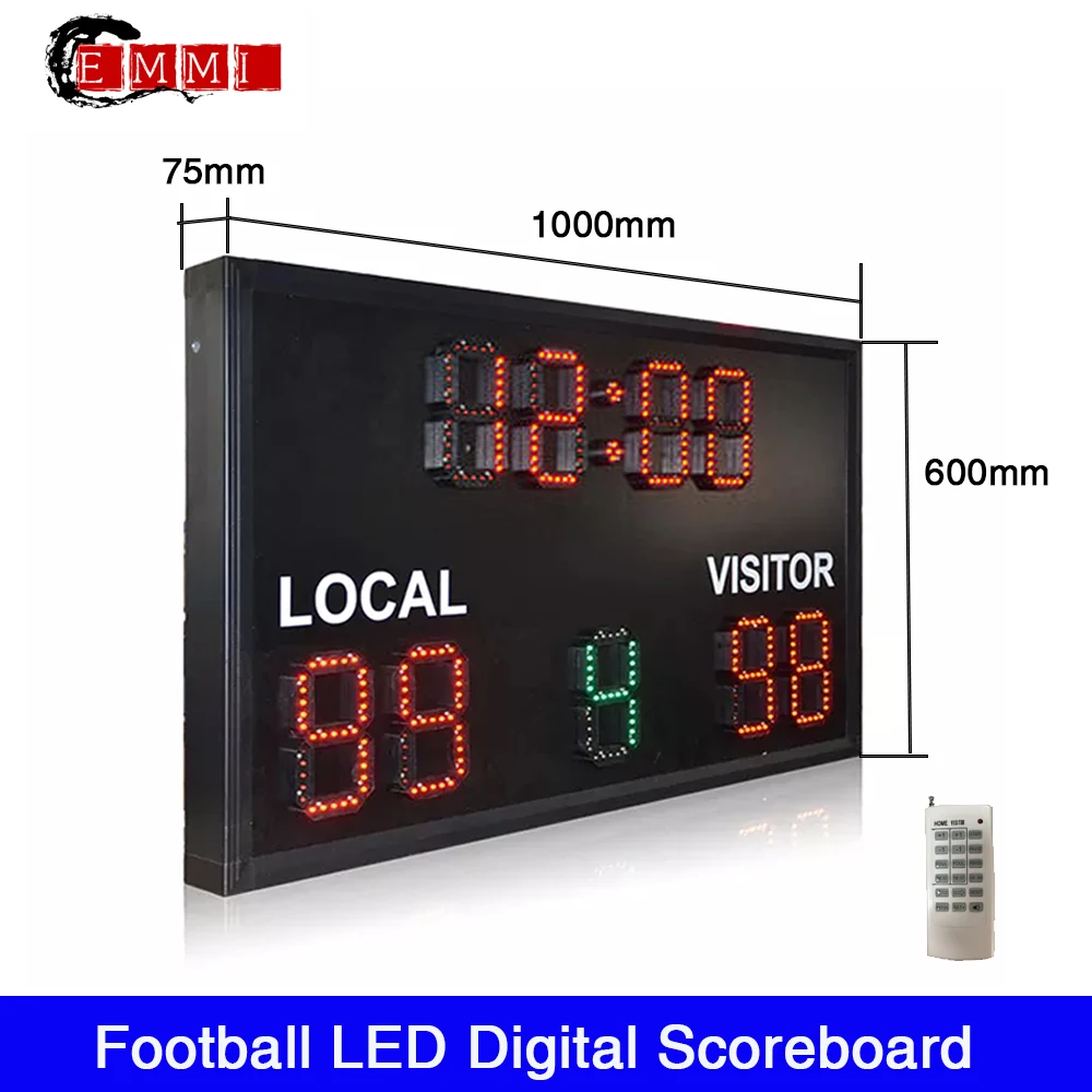 Football-Scoreboard-LED-Electronic-Scoreboard-Sports-Match-Football ...
