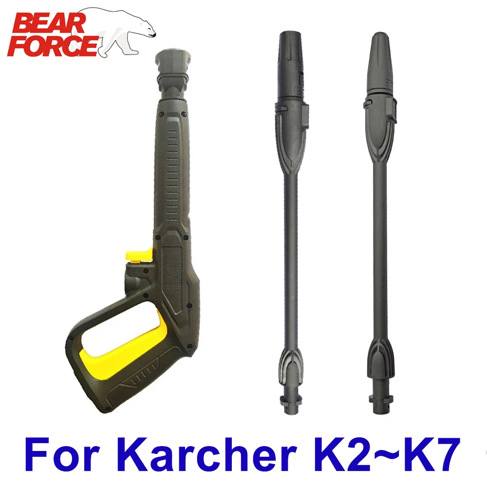 High-Pressure-Washer-Gun-Spray-Gun-with-Jet-Lance-Turbo-Lance-Pistol ...