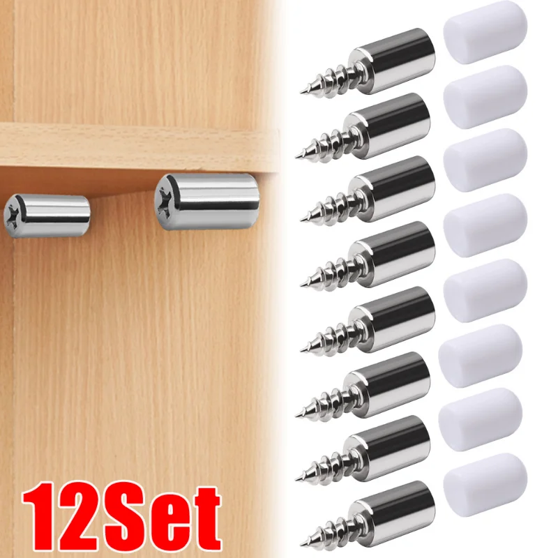 1-12Set-Cross-Self-tapping-Screw-Cabinet-Board-Screws-with-Rubber ...
