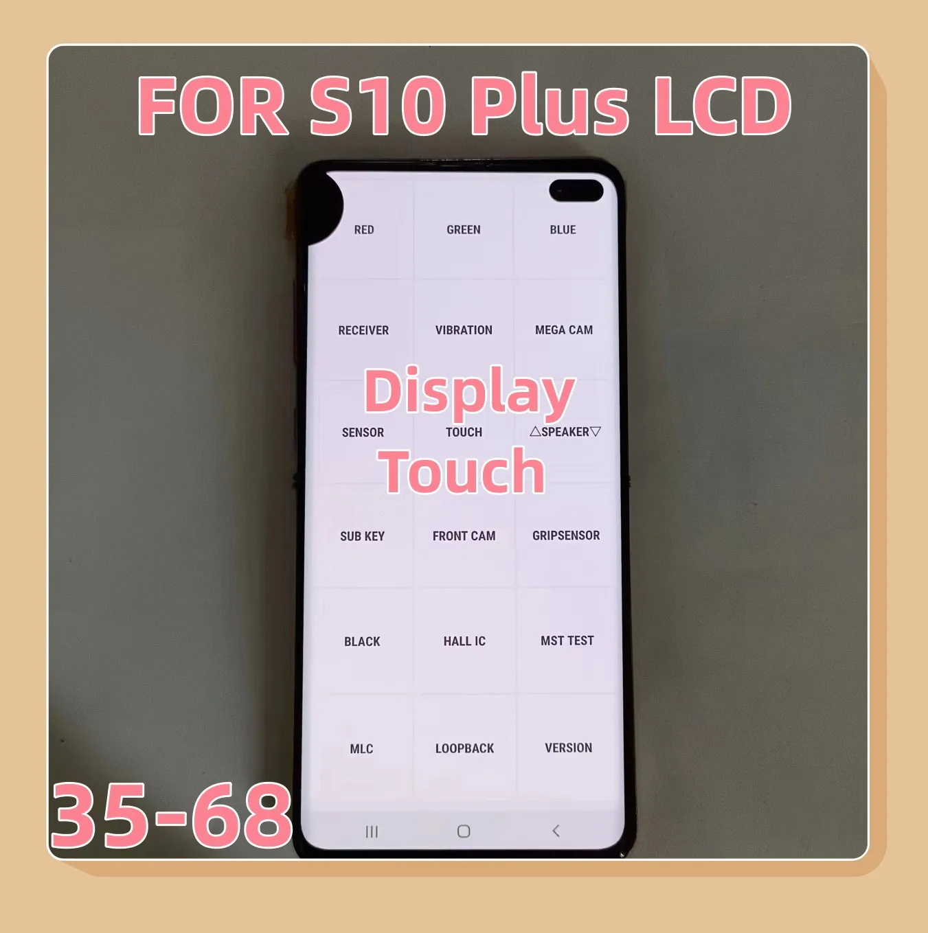 Samsung Galaxy S10 Plus Lcd Screen Original - Original S10 Amoled Lcd ...