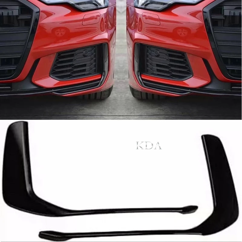 Left-or-Right-Front-Bumper-Cover-Strip-Trim-for-Audi-A6-SLINE-S-LINE-S6 ...