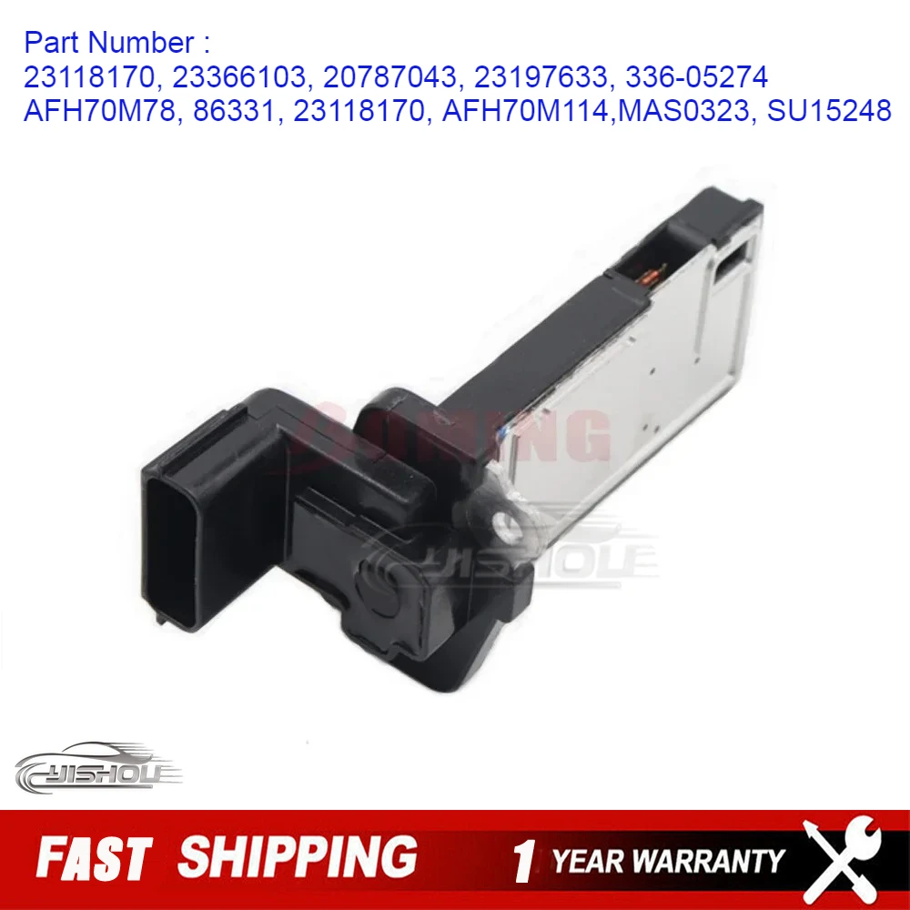 23118170 23366103 Mass Air Flow Sensor for Chevrolet Malibu Captiva ...