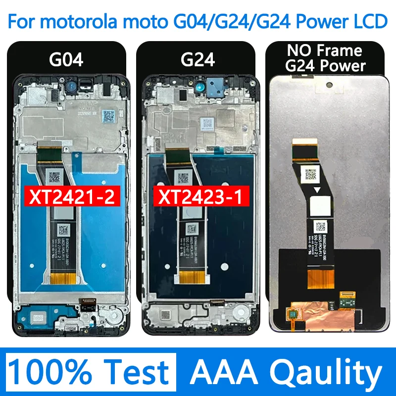 Pantalla-de-XT2421-2-LCD-AAA-para-Motorola-Moto-G04-digitalizador-de ...