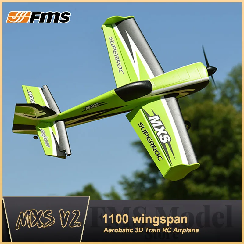 FMS-RC-Airplane-1100MM-1-1M-MXS-V2-PNP-4CH-Aerobatic-3D-Model-Plane ...
