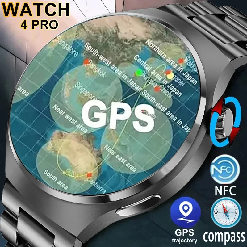 For-Huawei-GT4PRO-Smart-Watch-Men-Watch-4-Pro-AMOLED-HD-Screen ...