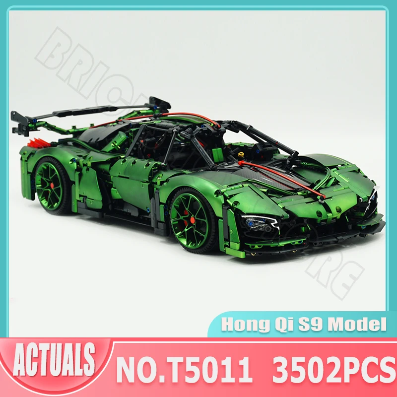High-Tech-Hong-Qi-S9-Hypercar-Model-T5011-Speed-Champions-Remote-Control-Racing-Car-Building ...