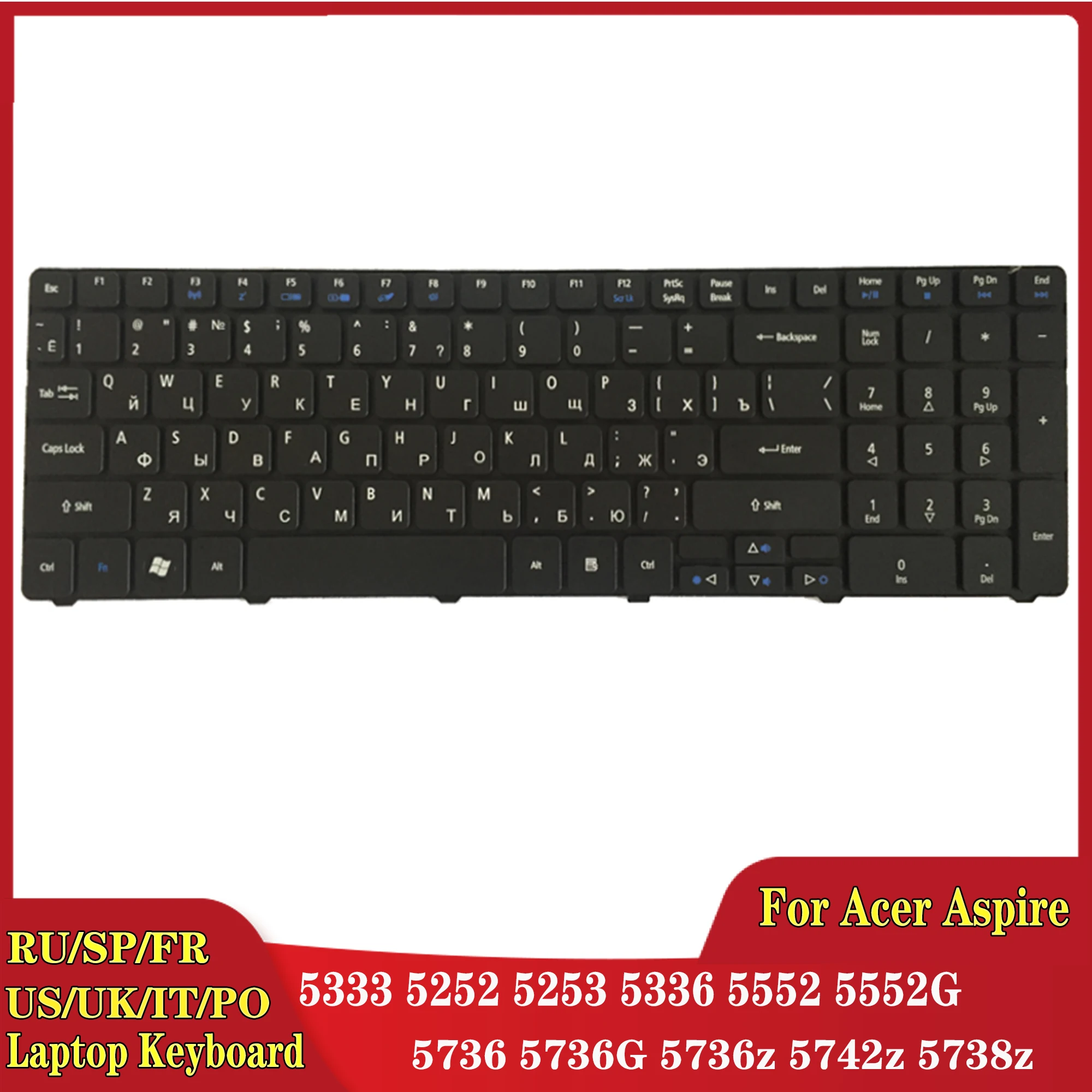 Russian-Spanish-French-US-UK-it-PO-laptop-keyboard-for-Acer-Aspire-5333 ...