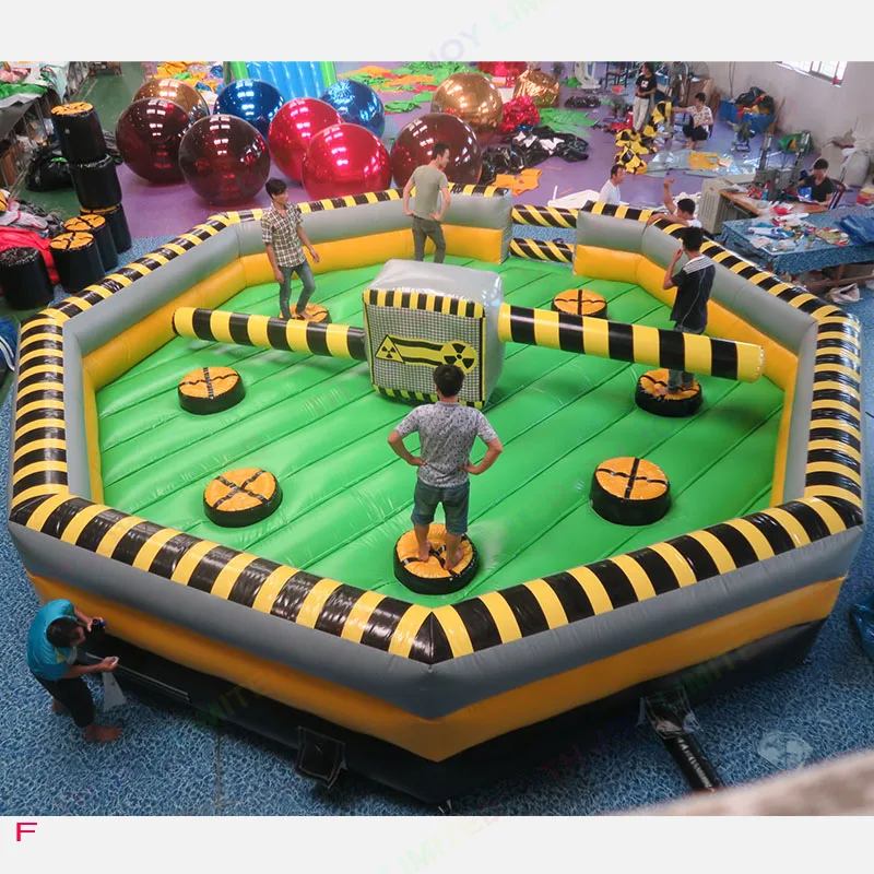 free-sea-shipping-wipeout-machine-inflatable-wipe-out-games-inflatable ...