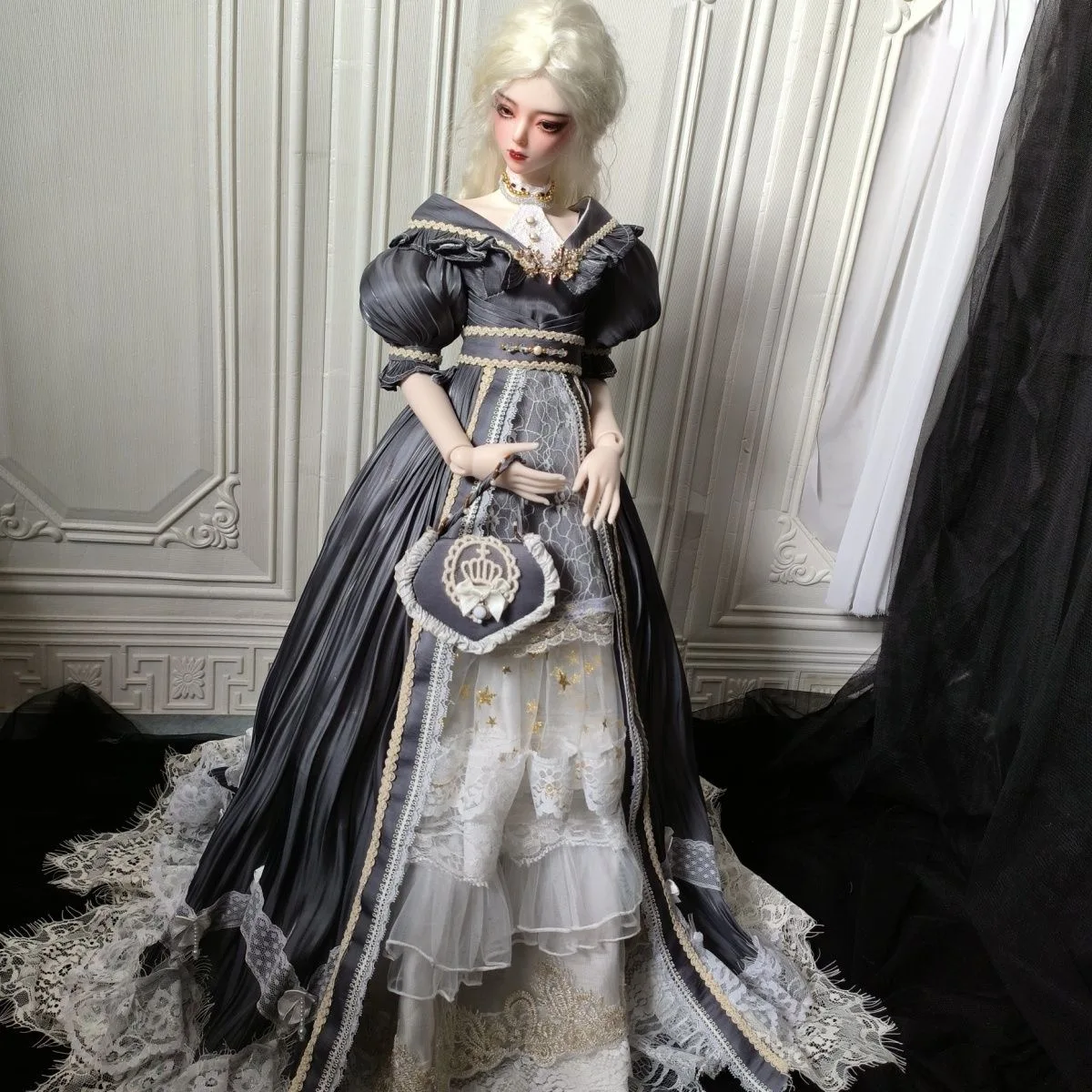 Free-Shipping-Royal-Style-Clothing-1-3-BJD-Dress-60cm-Doll-Debisheng ...