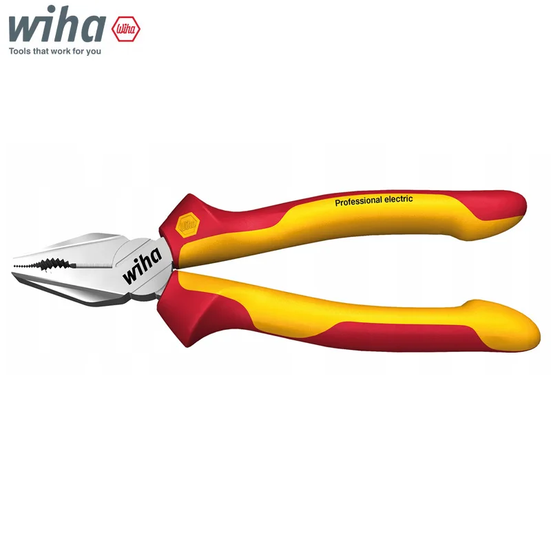 Wiha 26711 Combination Pliers Gripper DynamicJoint and OptiGrip ...