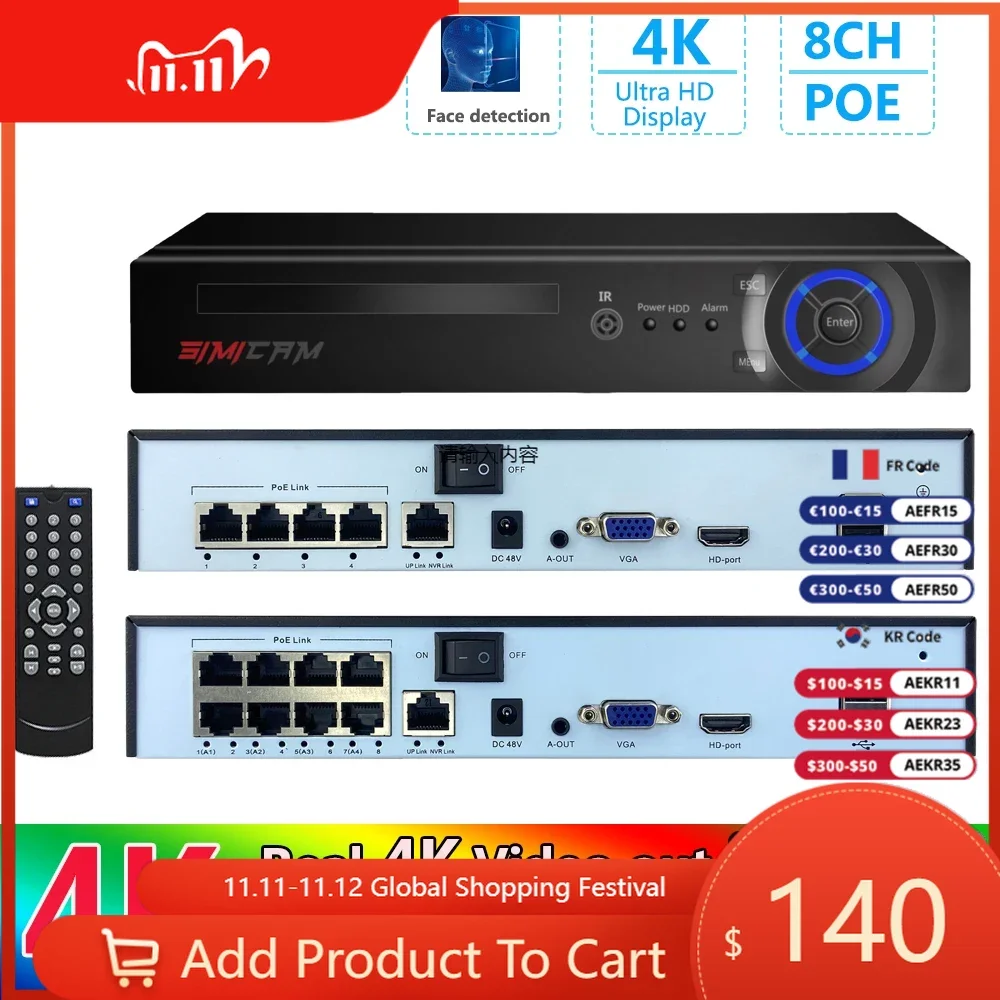 POE-Network-Video-Recorder-POE-Smart-NVR-Suporta-at-10x8MP-4K-1080p-3MP ...