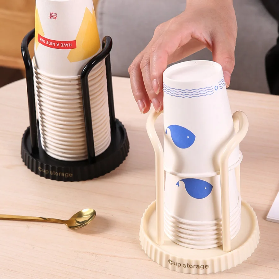1PC-Paper-Cup-Storage-Rack-Convenient-And-Easy-To-Install-Disposable ...