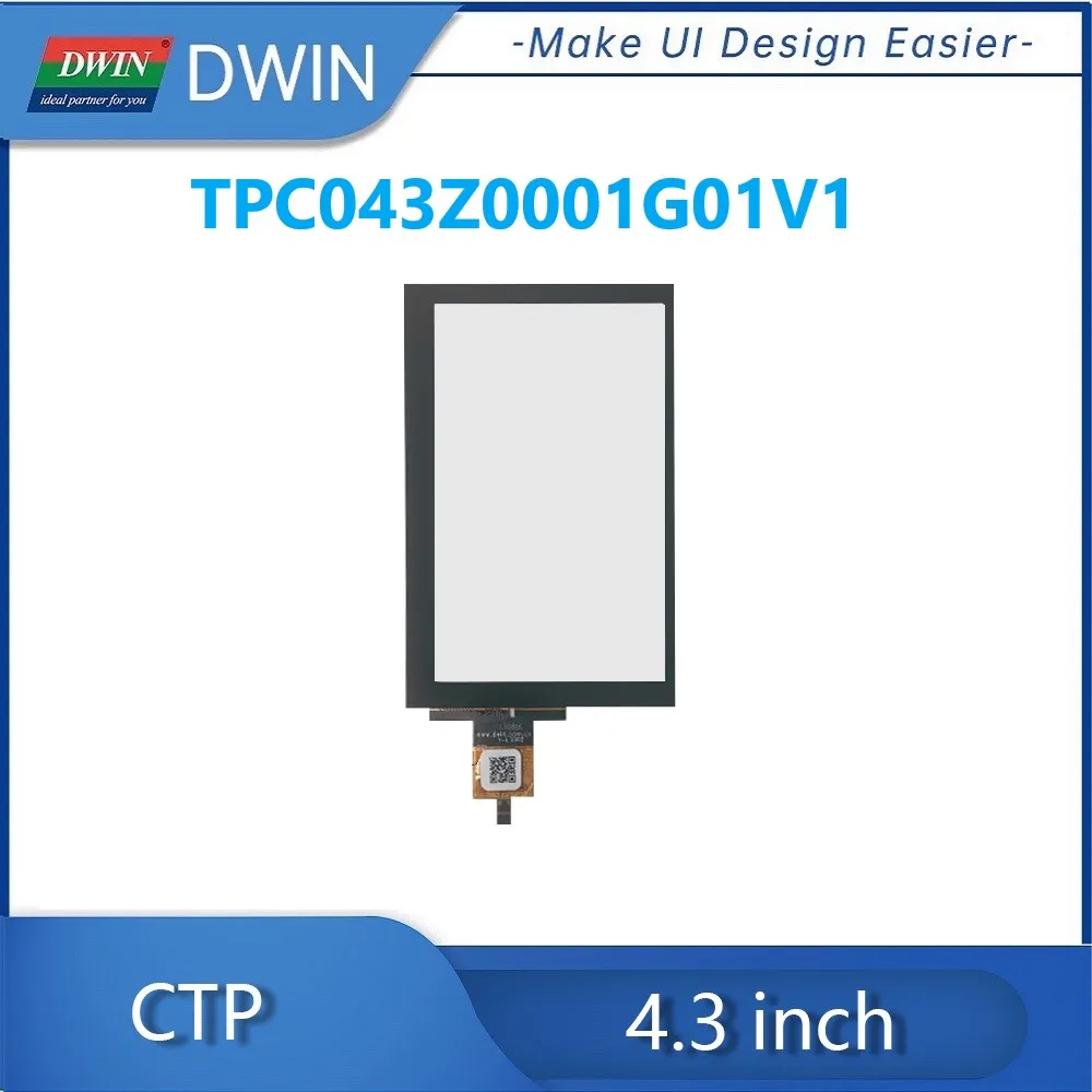 DWIN-4-3-Inch-Tempered-Glass-I2C-Interface-Capacitive-Touch-Panel ...