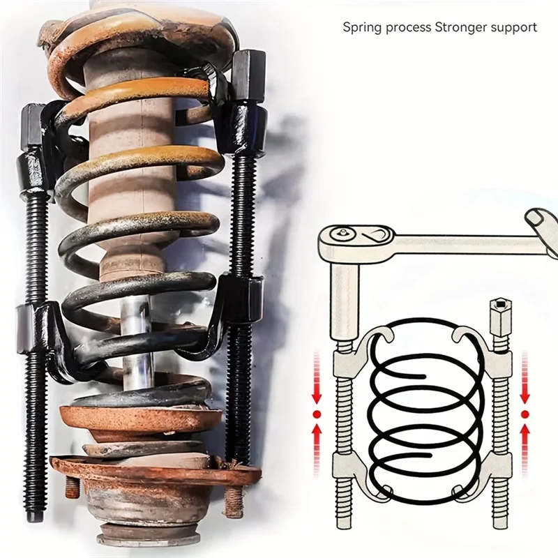 Heavy Duty Car Suspension Spring Compressor 38CM 1/2