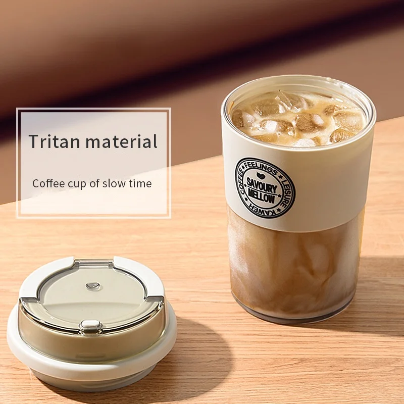 Coffee-Cup-Milk-Tea-Simple-Carry-on-Cup-Outdoor-Leisure-Sealed-Leak ...