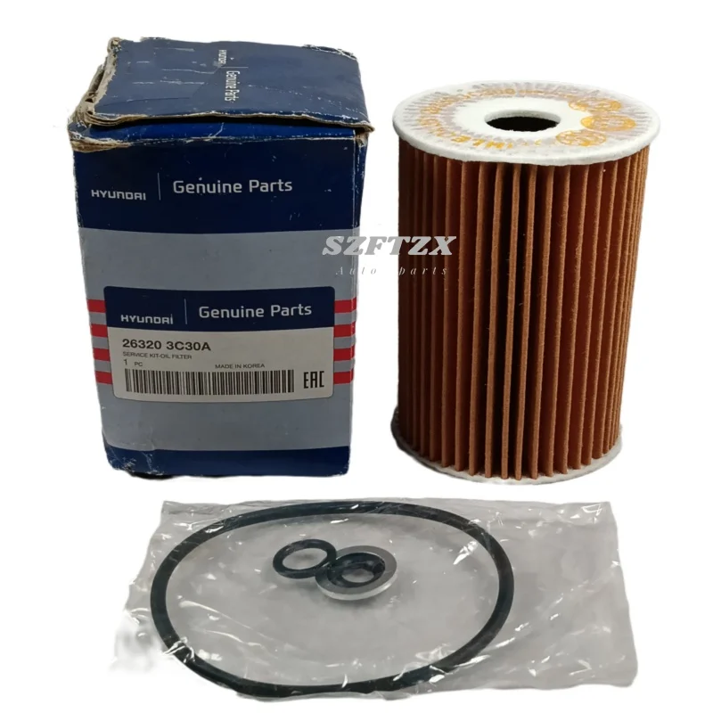 Genuine-New-263203C30A-26320-3C30A-Oil-Filter-For-Hyundai-Genesis-AZERA ...