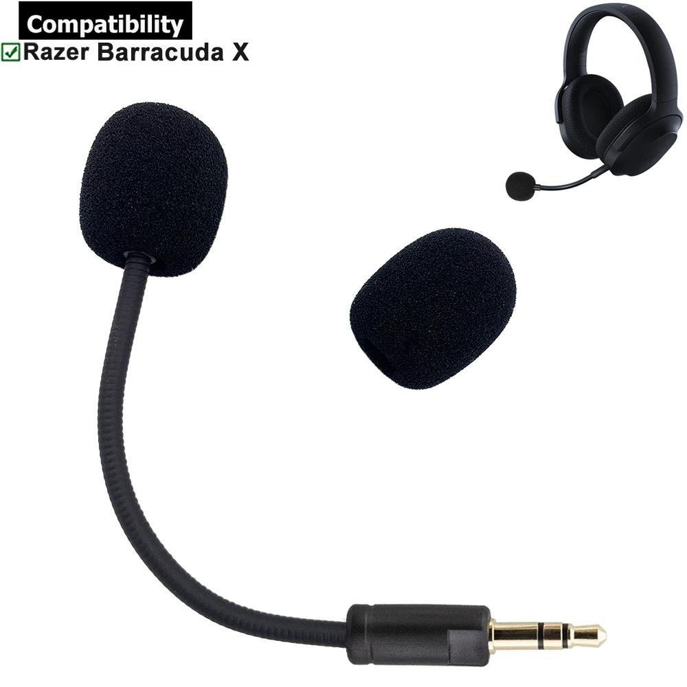 Replacement Aux 3.5mm Trs Mic Detachable Microphone Booms For Razer ...