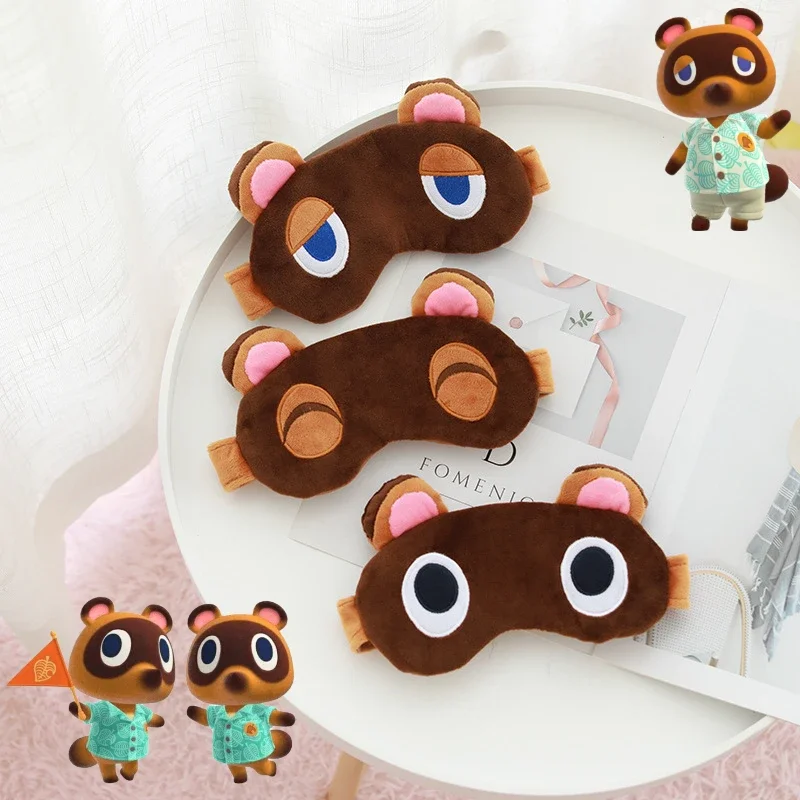 Animal-Crossing-Sleep-Mask-Eyeshade-Figure-Tom-Nook-Timmy-Tommy-Cosplay ...