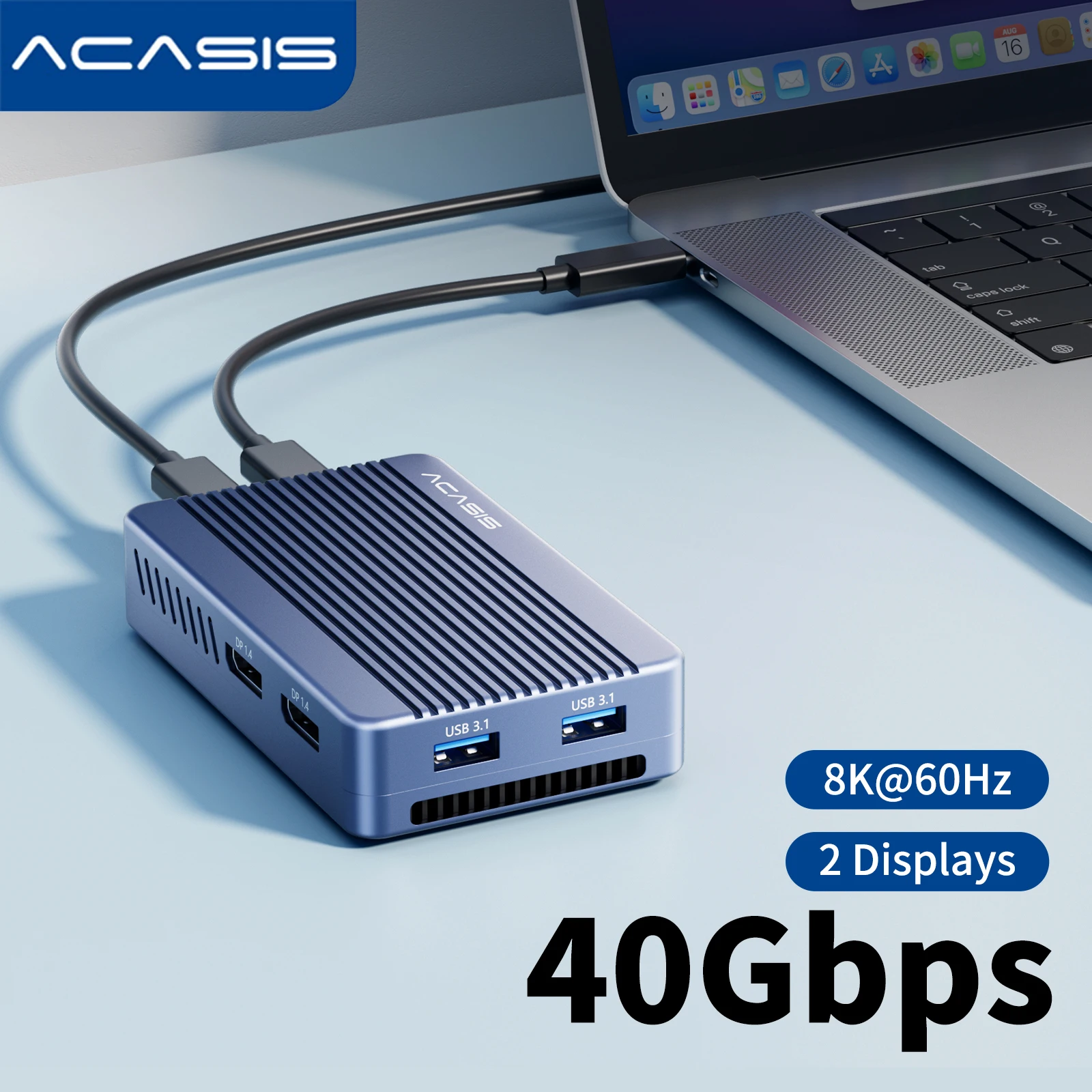 Acasis-Case-Docking-Station-Tipo-C-Caixa-de-Alta-Defini-o-USB-C-Hub ...