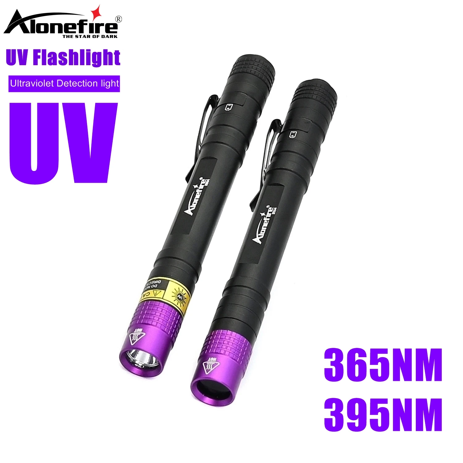 Pen-Light-UV-Flashlight-395nm-365nm-Blacklight-Pet-Dog-Cat-Urine-Stain ...