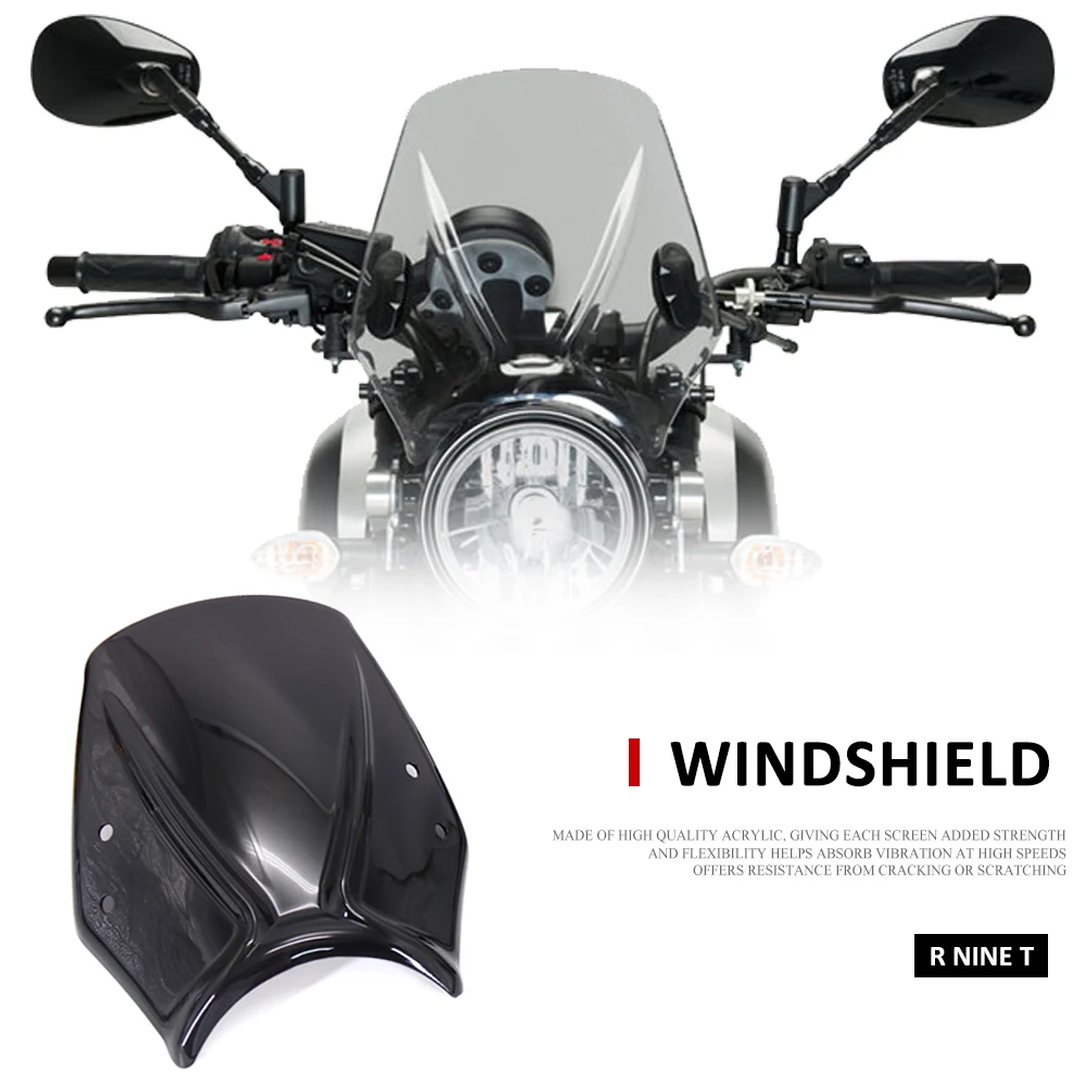 Motorcycle-Accessories-R-NineT-Sports-Windscreen-Windshield-Viser-Visor ...