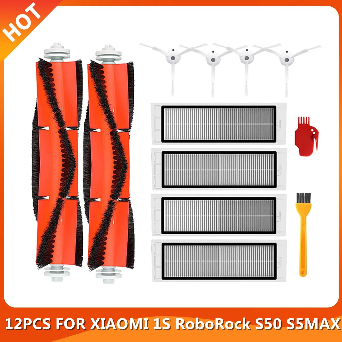 For-Xiaomi-1S-Roborock-S5-S50-Max-Robot-Vacuum-Finder-Spare-Parts ...