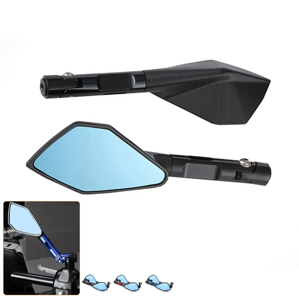 Motorcycle-Rear-View-Mirror-Bike-Cycling-Clear-Wide-Range-Back-Sight ...