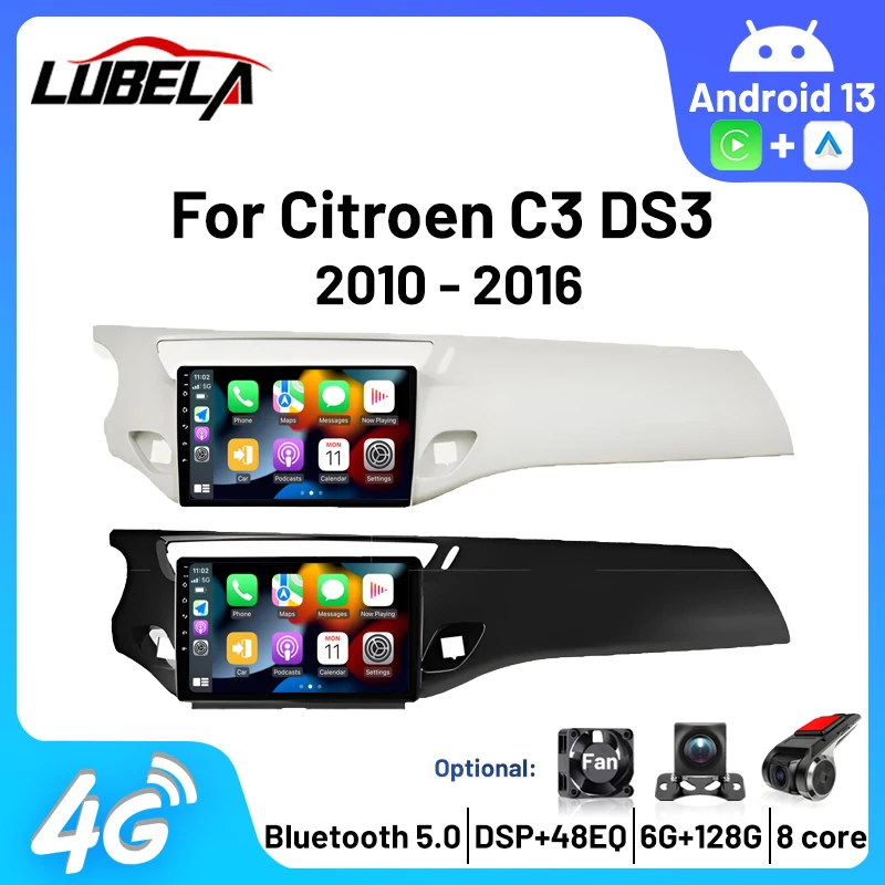 Autoradio-Carplay-Android-Auto-Wireless-8Core-4G-wifi-Radios-Multimedia ...