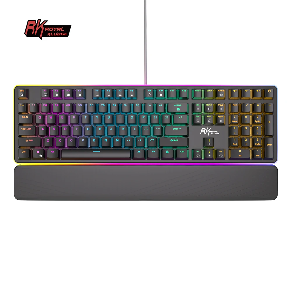 ROYAL-KLUDGE-RK918-Wired-Mechanical-Keyboard-Gaming-108-Keys-RGB ...