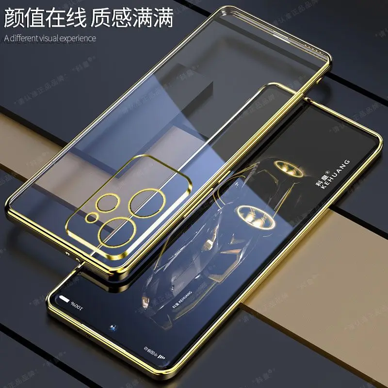 For Realme GT6 China Version Case Luxury Transparent Electroplating ...