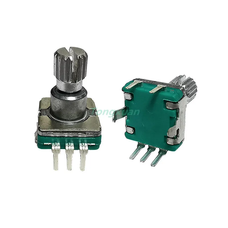 5pcs-EC11-Encoder-Switch-With-Push-Button-30-Position-Rotary-Encoder ...