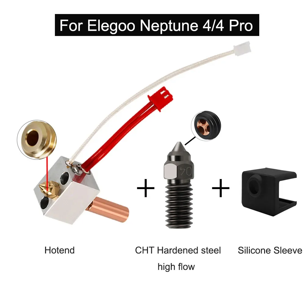 For-Elegoo-Neptune-4-Hotend-24v-50w-Elegoo-Neptune-4-Pro-Hotend ...