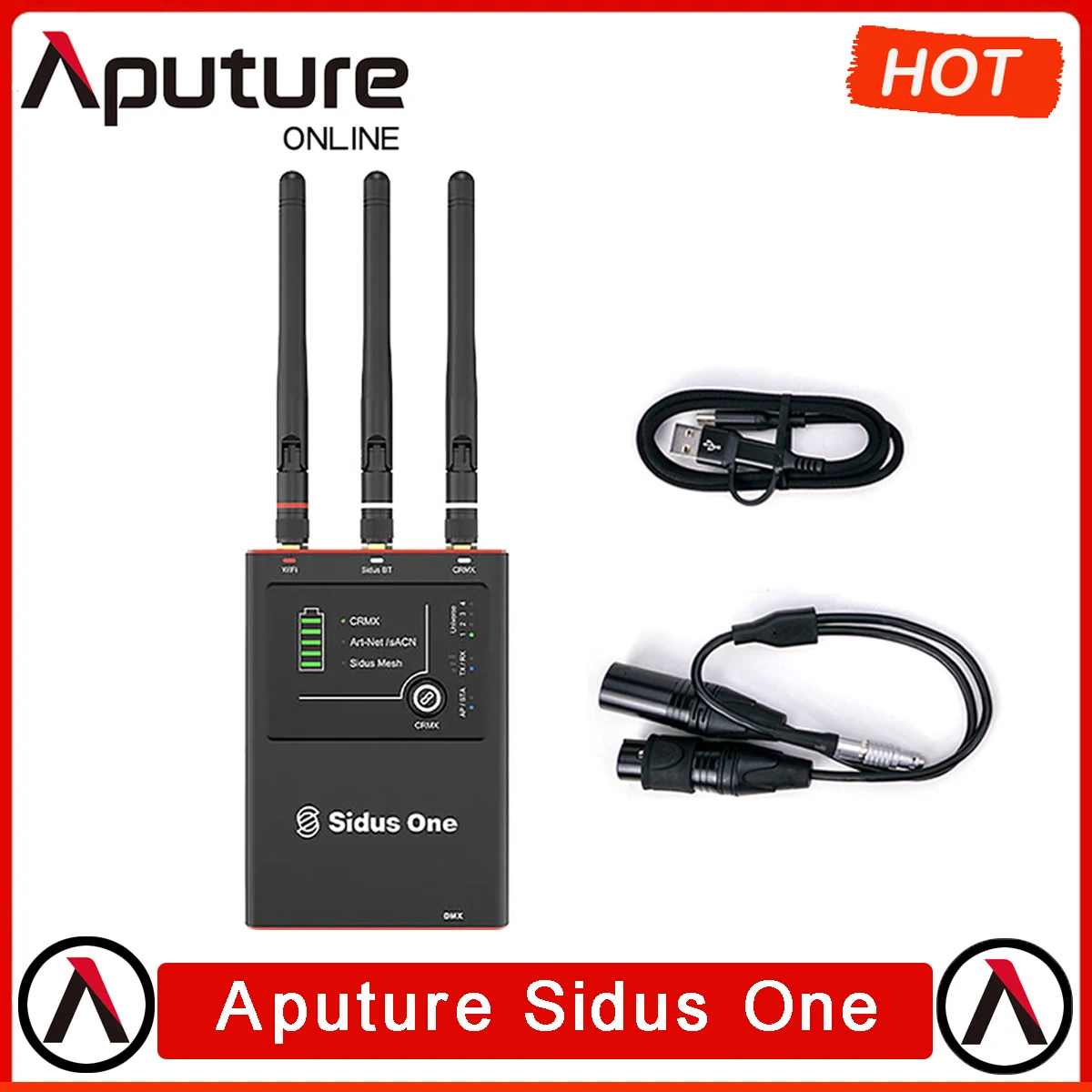Aputure-Sidus-One-transceptor-DMX-inal-mbrico-Sidus-One-Control-h-brido ...