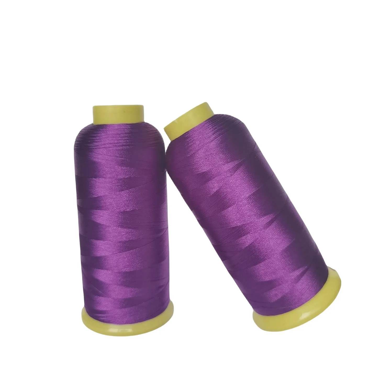 108D/2 Polyester fiber embroidery thread 2 rolls colored embroidery ...