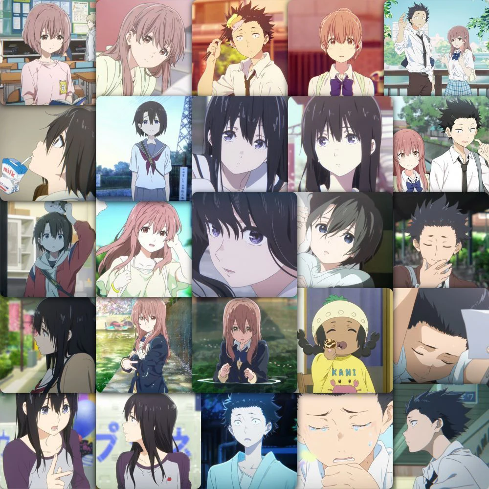 10/30/59pcs A Silent Voice Anime Stickers Nishimiya Shouko The Shape of ...