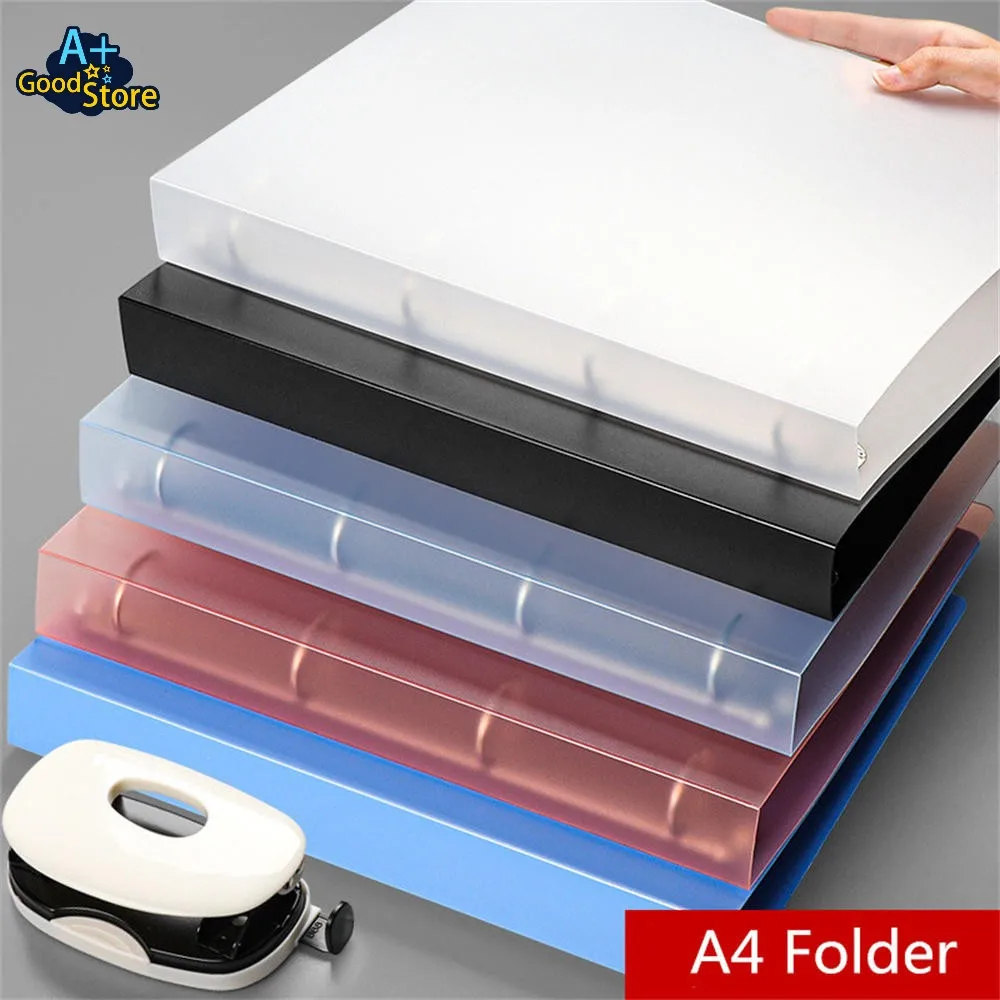 2-4-Hole-A4-Binder-Folder-Pp-Folder-D-Type-Clip-Office-Storage-File ...