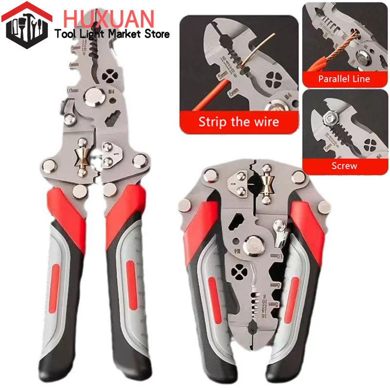 Multi Functional Foldable Electrician Specific Tool Wire Cutting Pliers ...