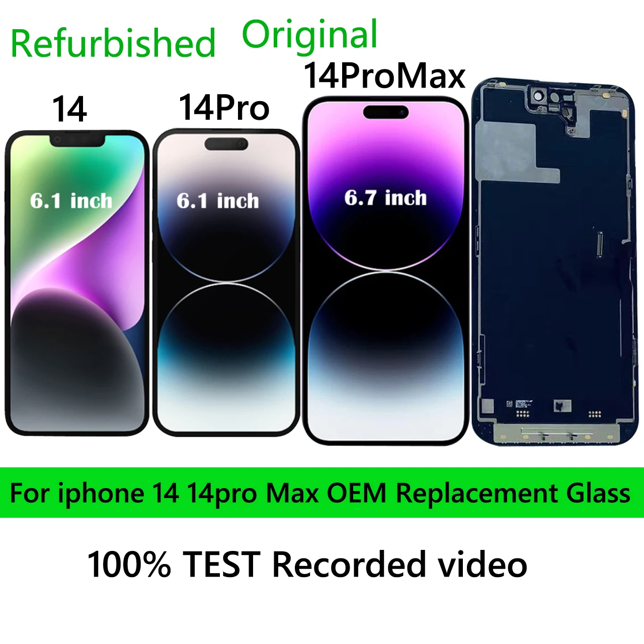 Refurbished-Original-LCD-Display-For-iPhone-11-12-13-14-15-15pro-14pro ...