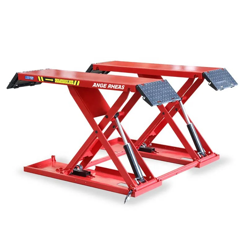 Portable-Mid-Rise-Hydraulic-Scissor-Cheap-Car-Lifts-Hoist-Small-Mini ...