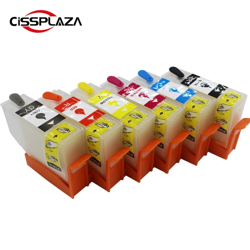 1set T378 XL (BK/C/M/Y) T478 XL (GY/R) Refill ink cartridge compatible ...