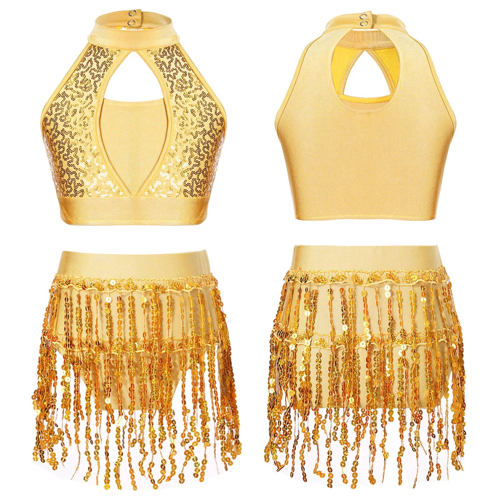 Traje de baile latino de Samba para niños y niñas, traje de baile con ...