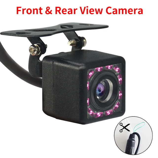 Hippcron Car Rear View Camera 8 LED Night Vision Reversing Auto Parking ...