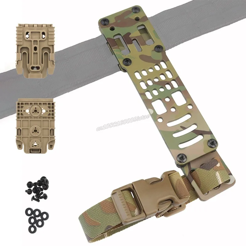 Metal-Modular-Pistol-Holster-Adapter-Compatible-QLS-Platform-Drop-Leg ...