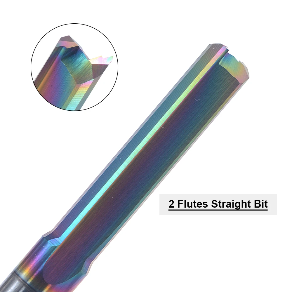 10PCS-DLC-Coated-Straight-Slot-parallel-Milling-Cutter-2-Flutes-Tools ...