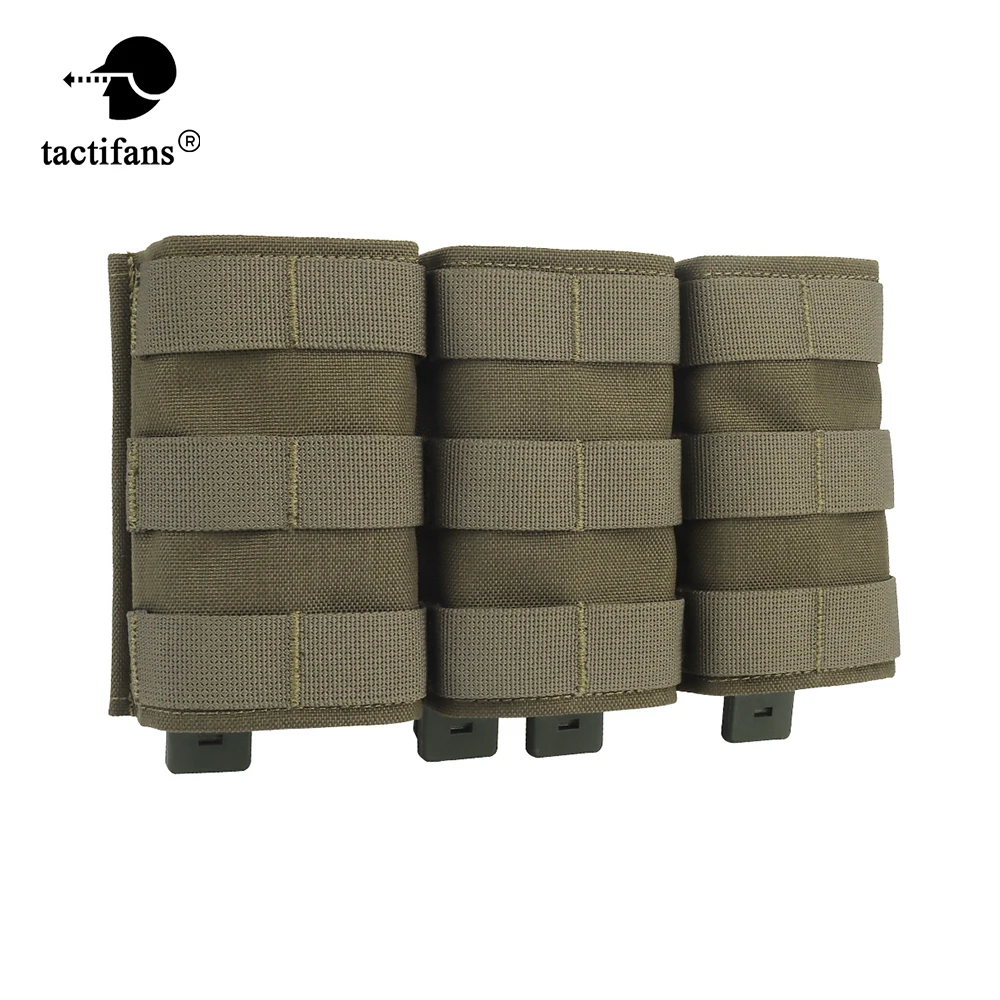 5.56 7.62 Triple Magazine Pouch Front Flap MAG Retention Inserts Malice ...