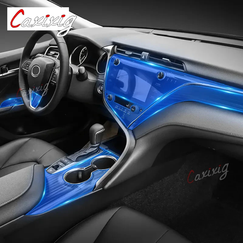 For-Toyota-Camry-2018-2020Car-Interior-Center-console-Transparent-TPU ...