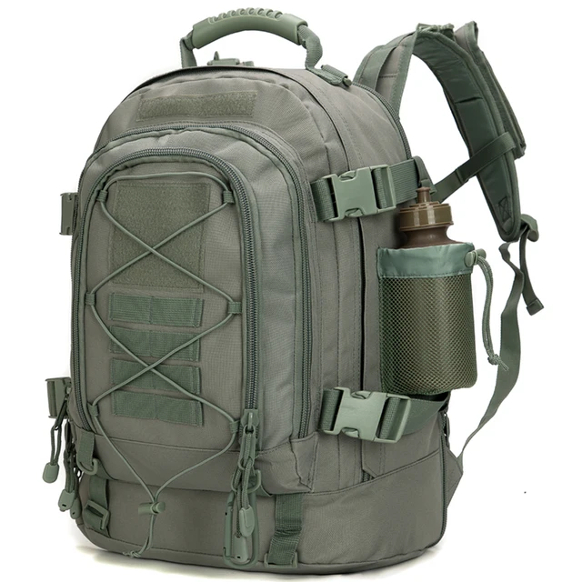 60L Männer Military Tactical Rucksack Molle Armee Wandern Klettern ...