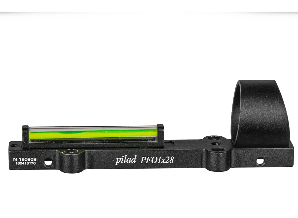 Red and Green Fiber 1x28 Red Dot Sight Hunting Light weight Scope Fit ...